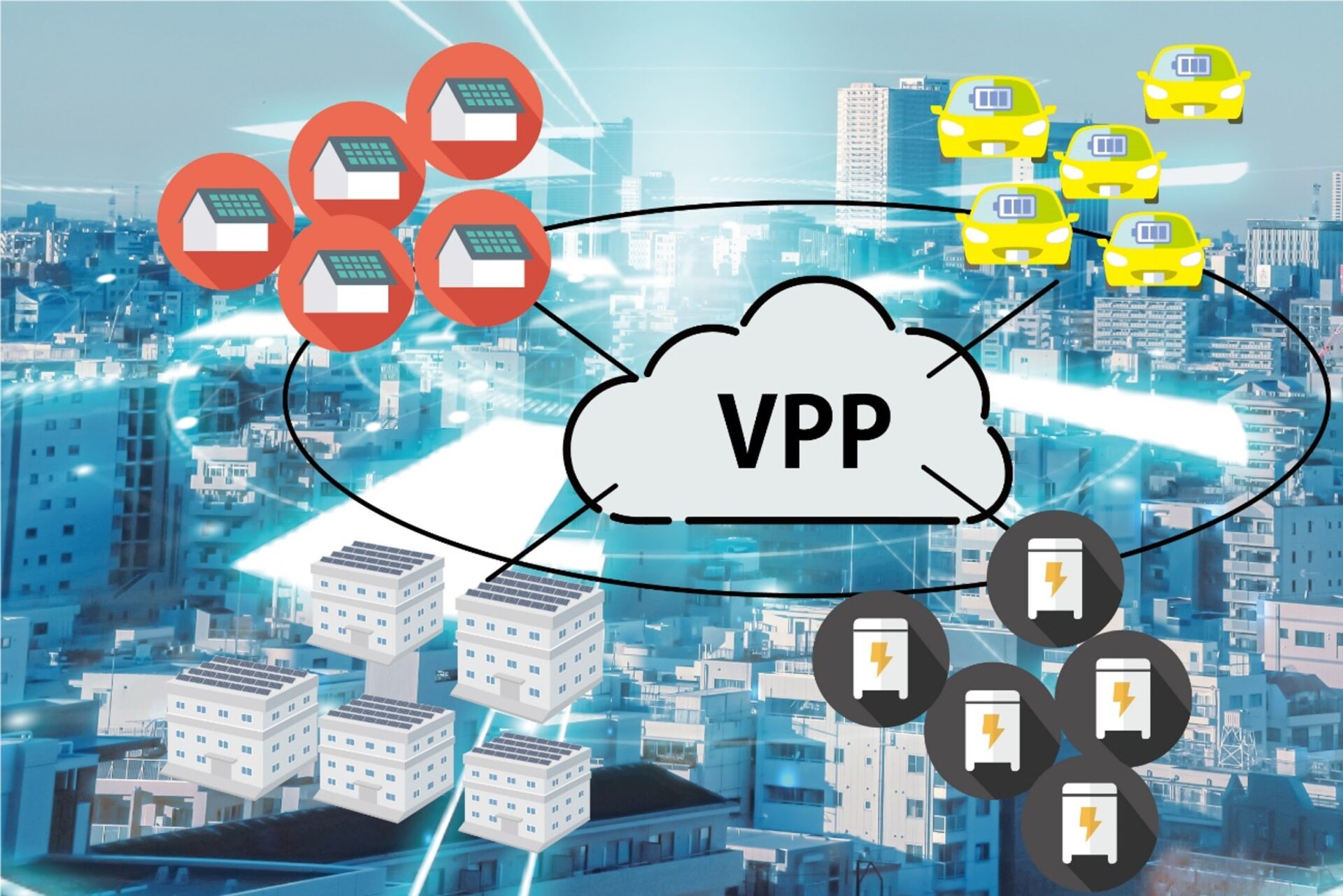 VPP（仮想発電所）で再エネ電力をもっと有効活用！【事業の先行事例を紹介】